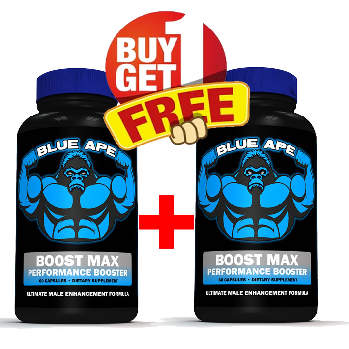 Boost Max 1 MONTH SUPPLY – Blueape Nutrition Performance Booster For Men